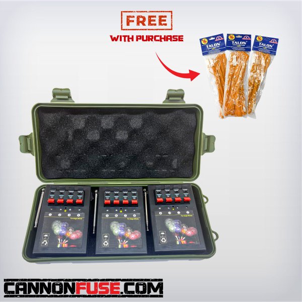 CannonFuse.com > Specials > 12 Cue Wireless Firework Firing System